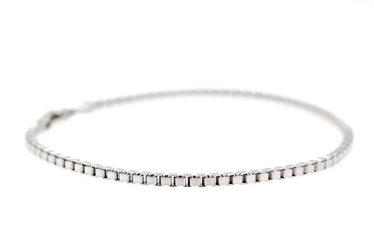 .925 silver box cutter bracelet - foreign+supply